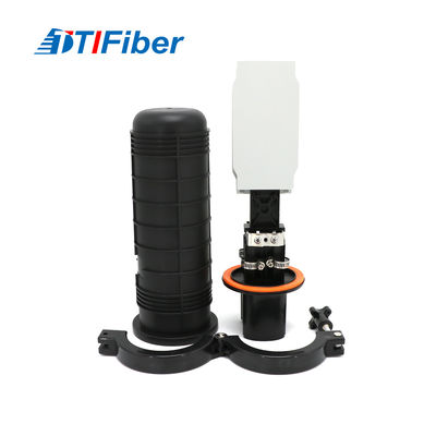 FTTH Distribution Enclosure Dome Type Joint Box 12 24 48 Core Fiber ...